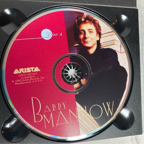 Media | Barry Manilow The Complete Collection And Then Some 4 Cd Vhs ...